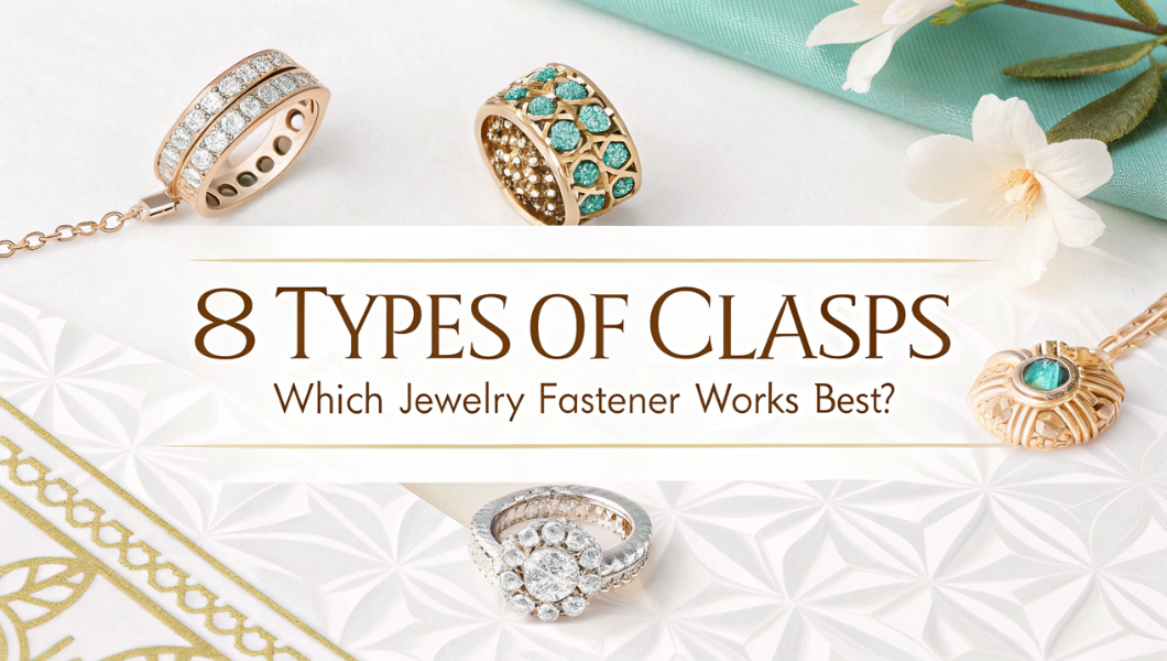 8 Types of Clasps: Which Jewelry Fastener Works Best?