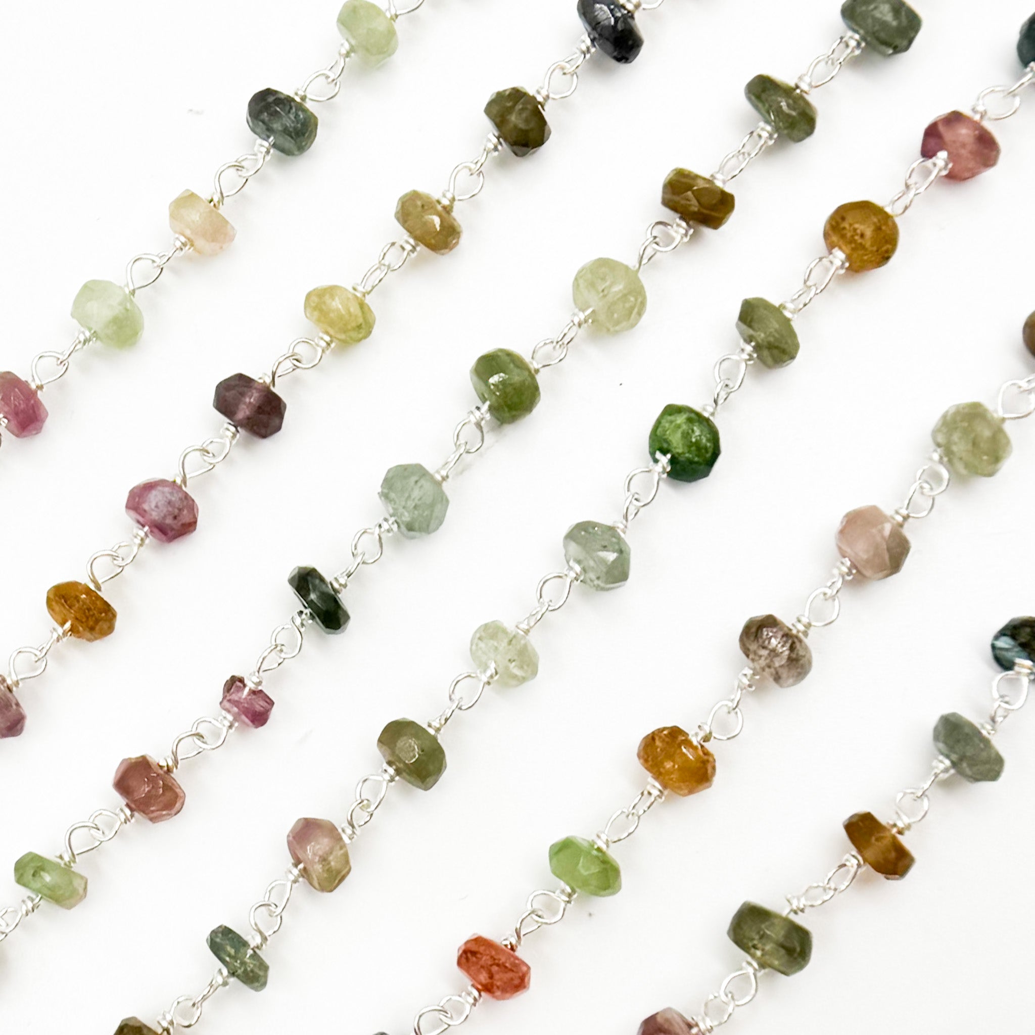 Tourmaline Stone Wire Chains - High-Quality, Stylish Designs