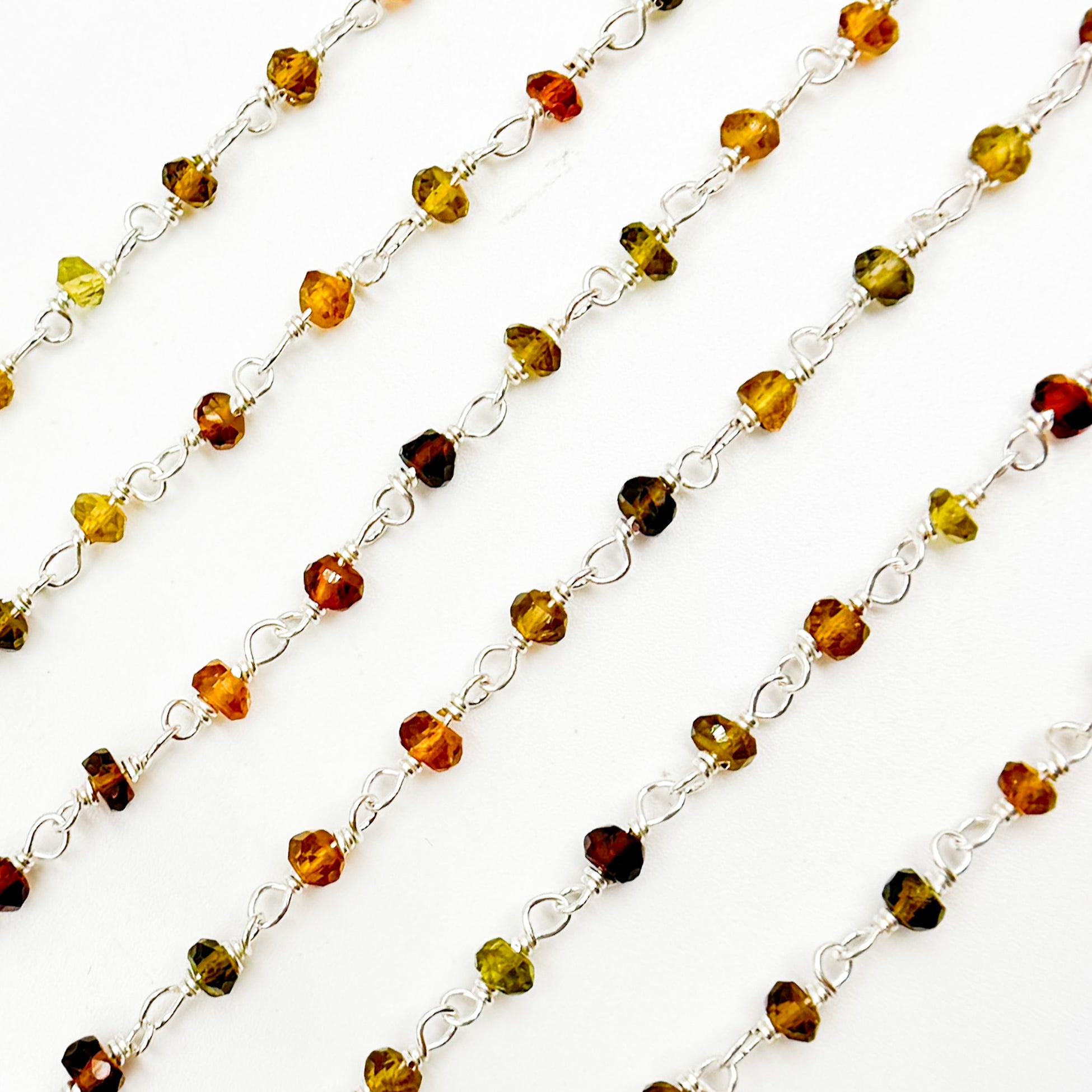 Tourmaline Stone Wire Chains - High-Quality, Stylish Designs