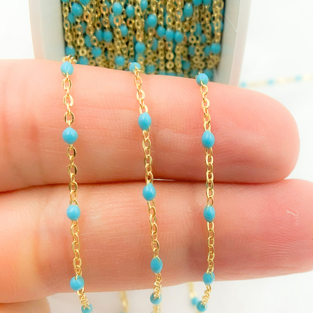 Wholesale 14k Enamel Yellow Gold Chains Online – JewelsandChains
