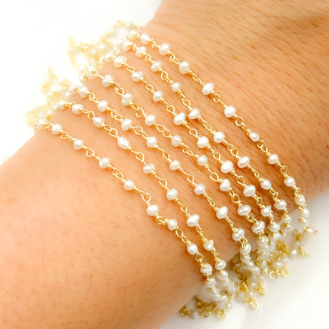 Elegant Pearls Wire Chains - Buy Online