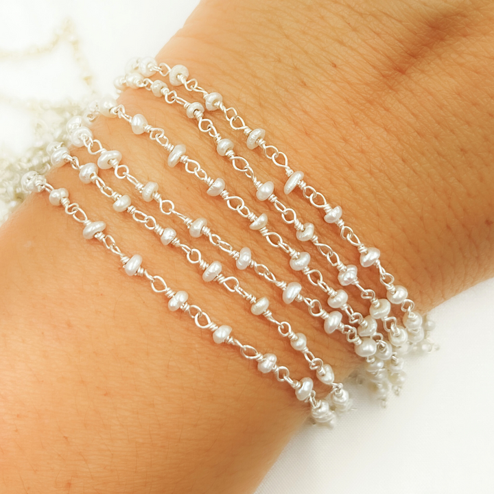Elegant Pearls Wire Chains - Buy Online